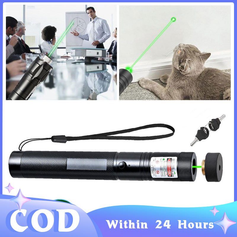 Green Laser Pointer High Power Laser light 301 Rechargeable Green Laser ...