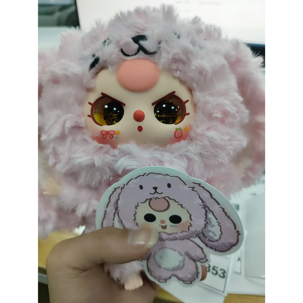 Macaron Monster Secret Blind Box Doll Series Baby Three V3 | Shopee ...