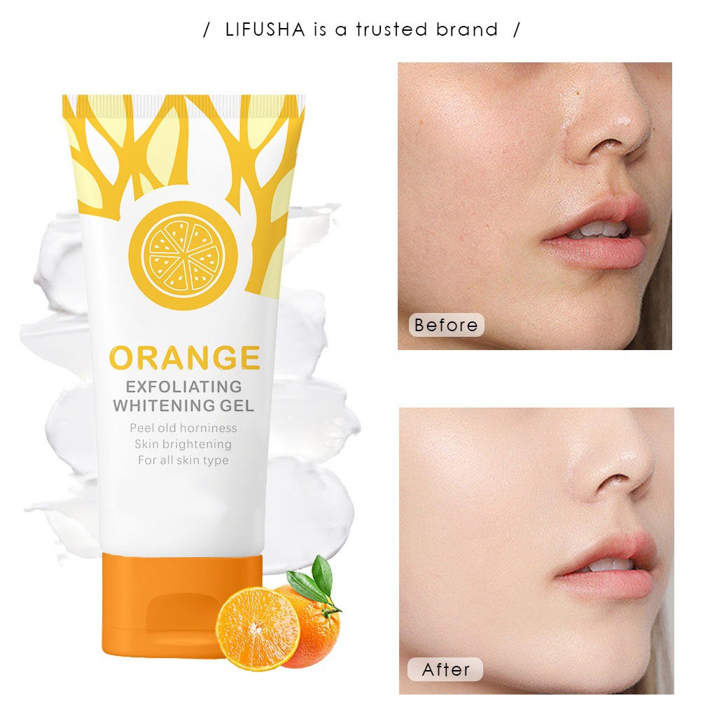 [READY STOCK] 去角质凝胶/Orange Exfoliate Brightening Gel Vitamin C ...