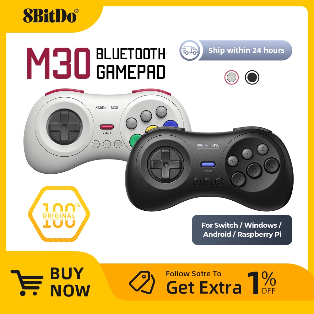 8BitDo M30 2.4G bluetooth Controller for Xbox Series X/S, Xbox One, and ...