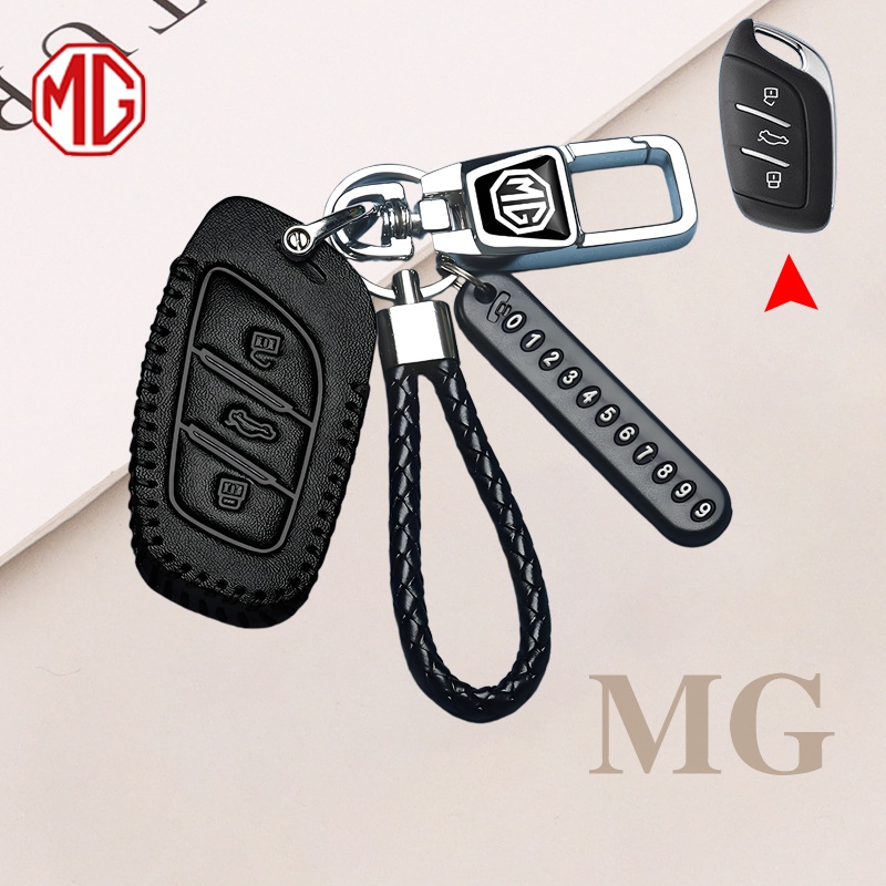 MG Car Key Case MG5 Key Cover For MG VS/HS/ZS/MG5/MG4/EXTENDER DC/ZS EV ...