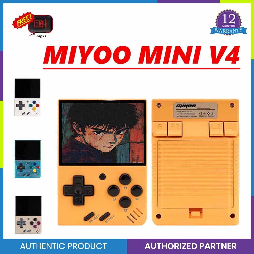 MIYOO MINI V4 PortableRetro Handheld Game Console 2.8Inch IPS Screen ...