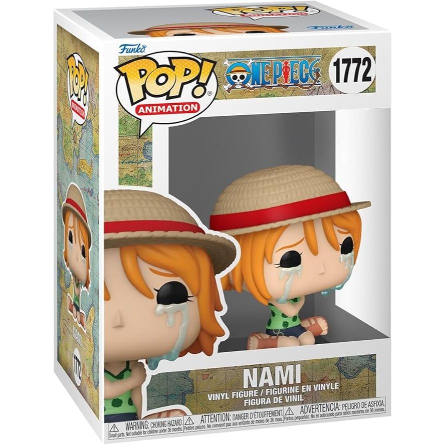 Funko POP Animation: Nami-One Piece-Collectible Vinyl Resin Humanoid ...