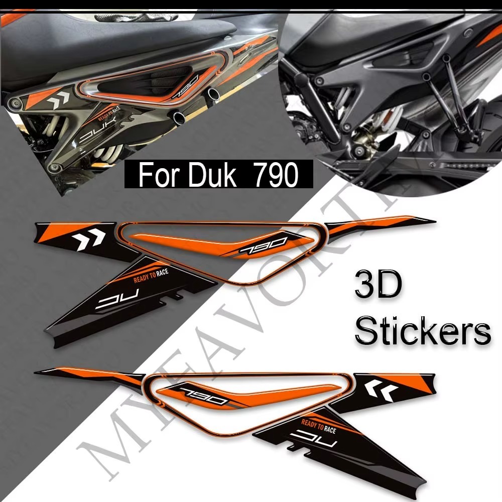 Motorcycle Fairing Fender Protector Tank Pad Side Grips Gas Fuel Oil ...