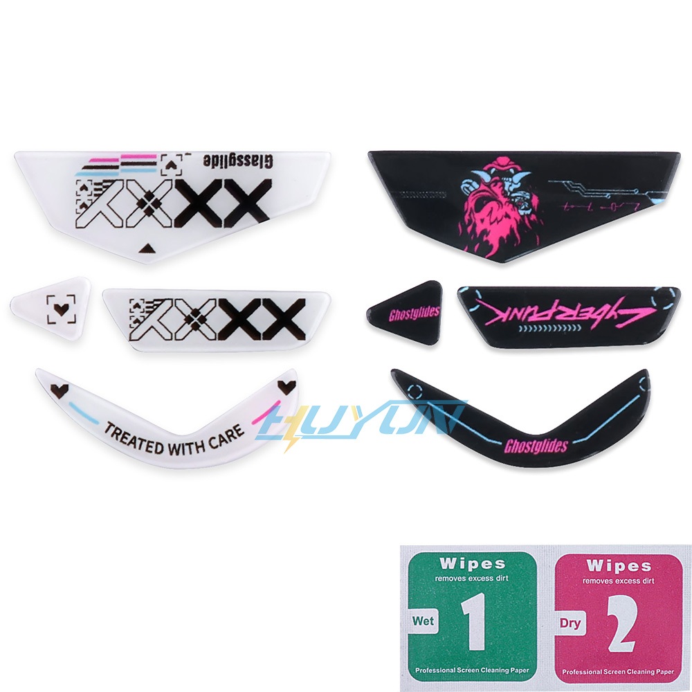 Tempered Glass Mouse feet Sticker for Logitech G502 RGB/HERO Wired ...