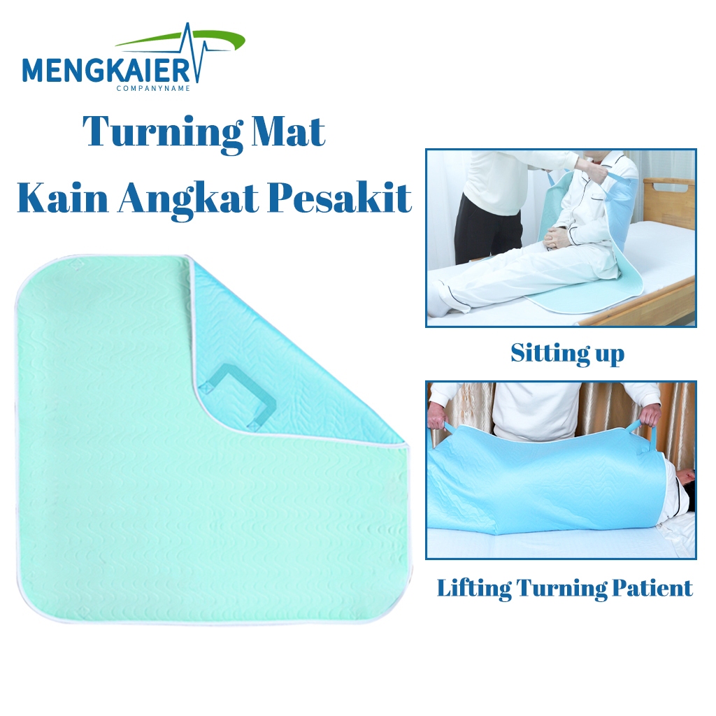 Turning Mat Kain Angkat Pesakit Bedridden Patient Care Positioning Bed ...