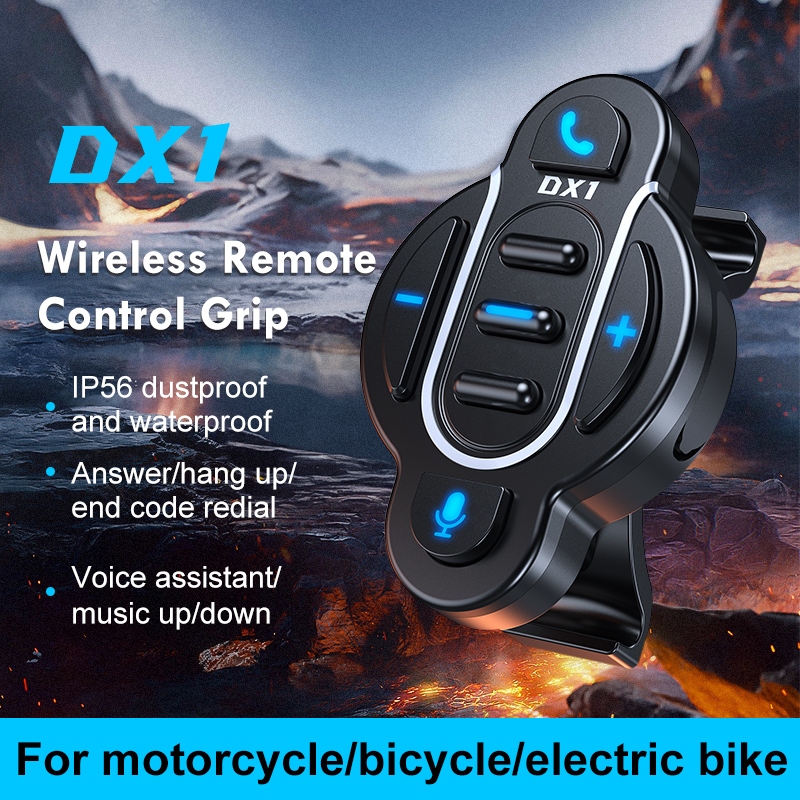 Wireless Motorcycle Handlebar Control Button Bluetooth 5.4 for Car ...