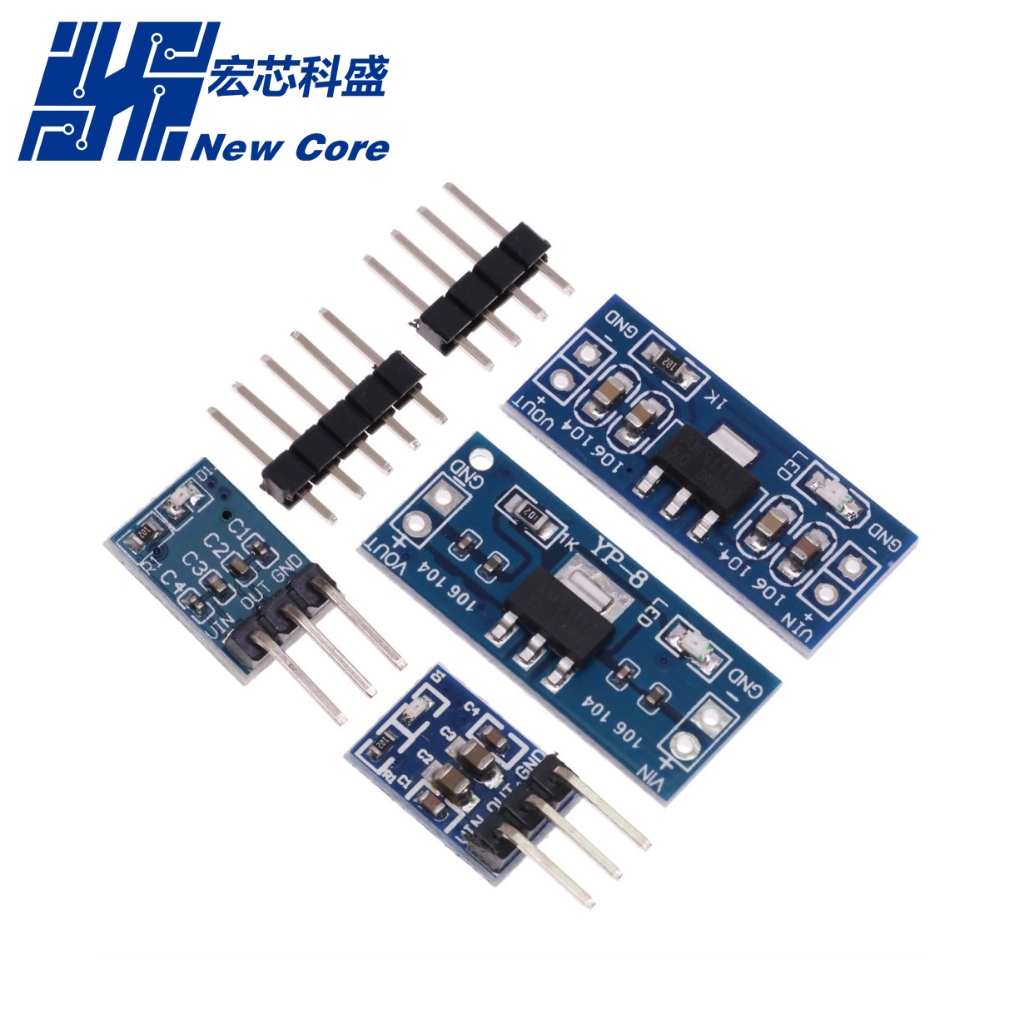 AMS1117 3.3V 5V DC-DC Step-Down power supply module AMS1117-5.0V Power Buck module AMS1117-3.3V ...