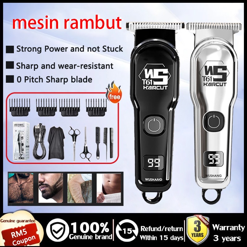 mesin gunting rambut wireless original Hair salon Barber Professional ...