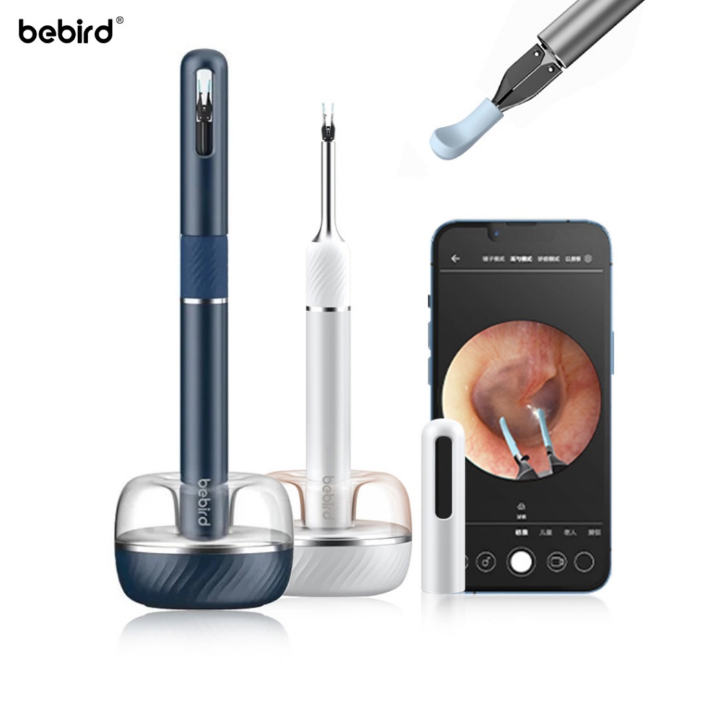 Bebird Note5 Pro 3 in 1 Multifunctional Earwax Removal Tweezers Kit ...
