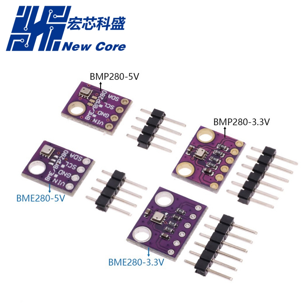 3in1 BME280 3.3V BMP280 5V Digital Barometric Pressure Altitude Sensor I2C/SPI High Precision ...