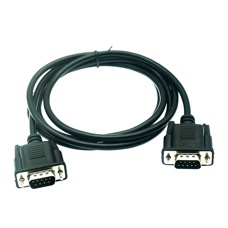 DB9 Male To Male SERIAL DB9 RS232 9 PIN Data Cable SERIAL Cable PC ...