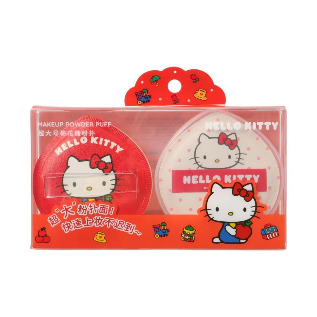 Miniso Hello Kitty powder puff set(2 pieces) | Shopee Malaysia