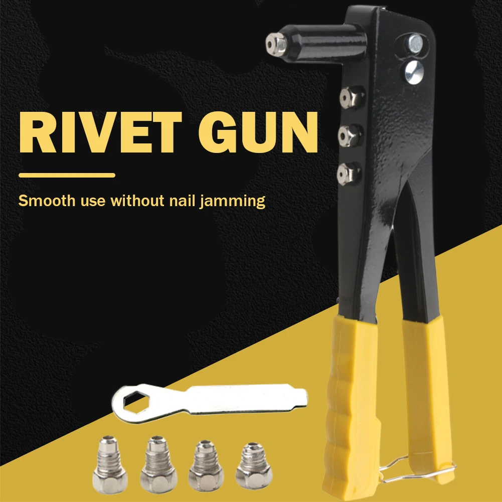 Manual Rivet Gun Tool Anti-rust Metal Rivet Gun Removable Labor-saving ...