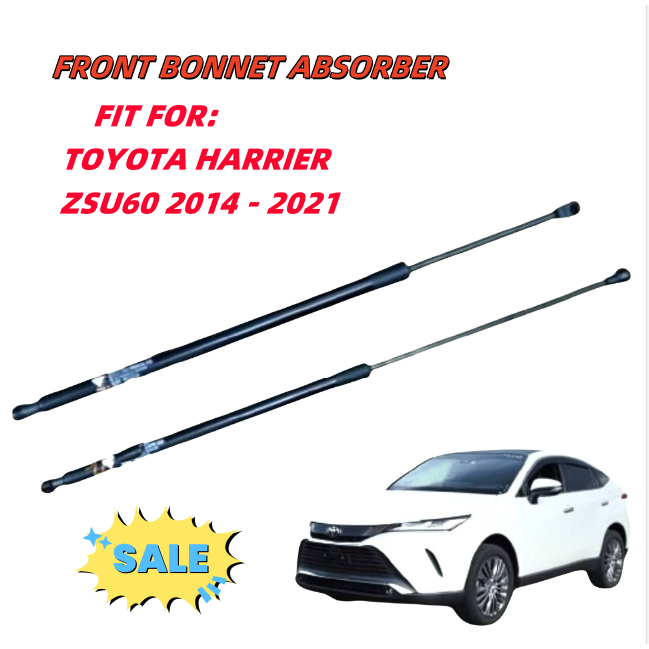 TOYOTA HARRIER ZSU60 2014 - 2021 YEAR FRONT BONNET ABSORBER | Shopee ...