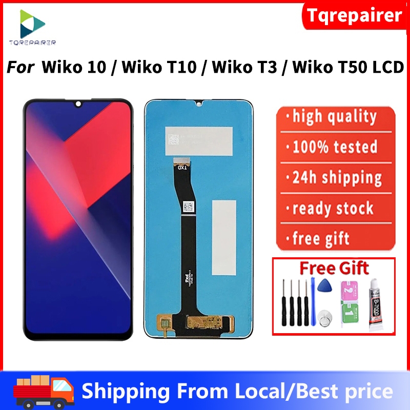 [Tqrepairer ]Original For Wiko 10 / Wiko T10 / Wiko T3 / Wiko T50 (W-P861-01, W-P861-02) LCD ...
