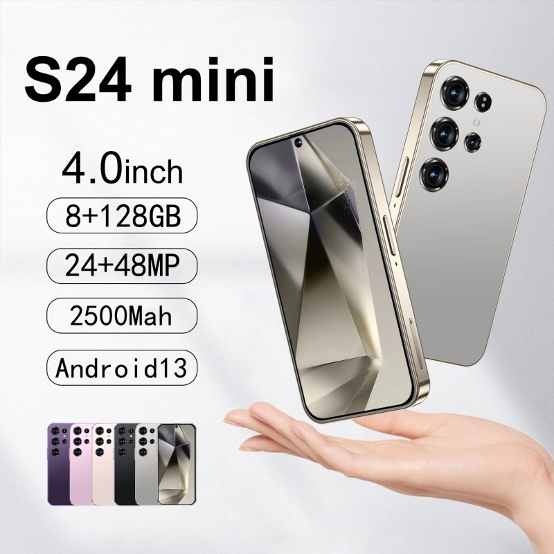 Handphone S24 Mini Phone 4.0inch Smartphone 8GB+128GB 5G Android Phone ...