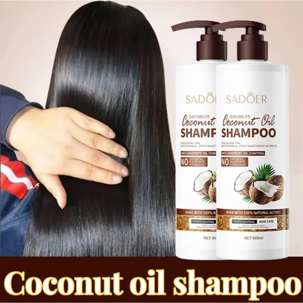 Jaminan Harga Anti-dandruff Coconut Oil shampoo kelemumur ubat Oil Control Relieve Scalp Itchy ...