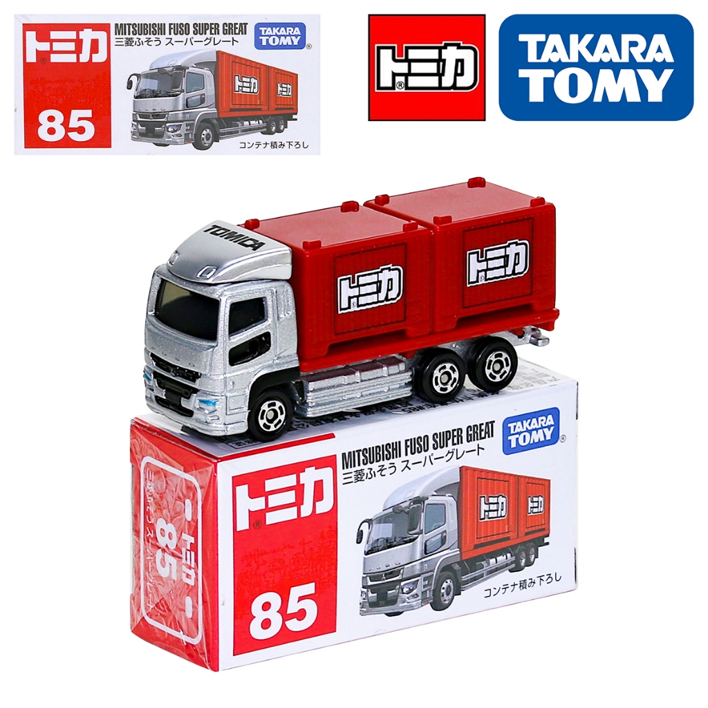 Tomica No.85 Mitsubishi Fuso Super Great Truck Taraka Tomy Vehicle ...
