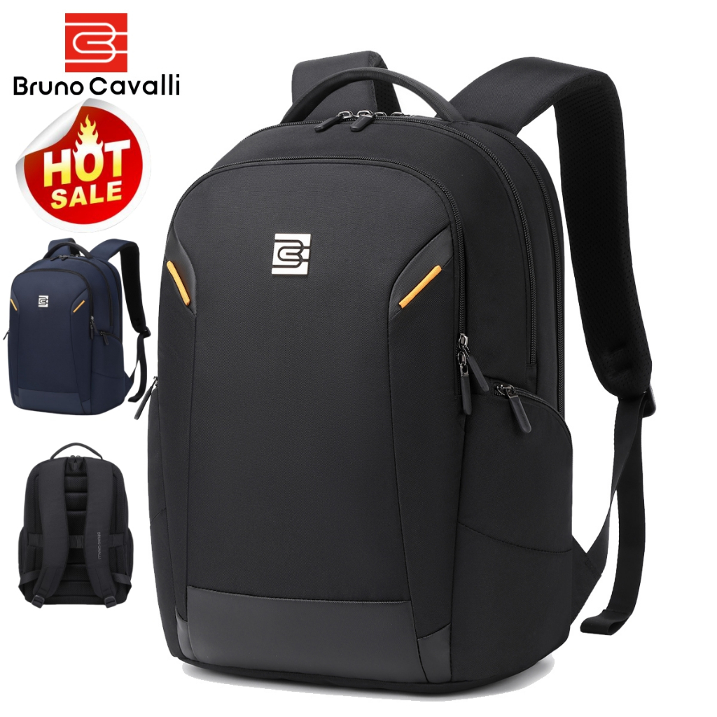 Bruno Cavalli Laptop Backpack Men Waterproof Lightweight Travel ...