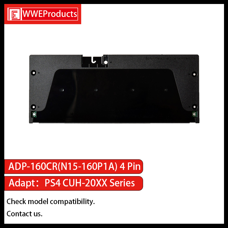 100-240V 4-Pin Power Supply for PS4 Slim ADP-160CR(N15-160P1A) (CUH ...