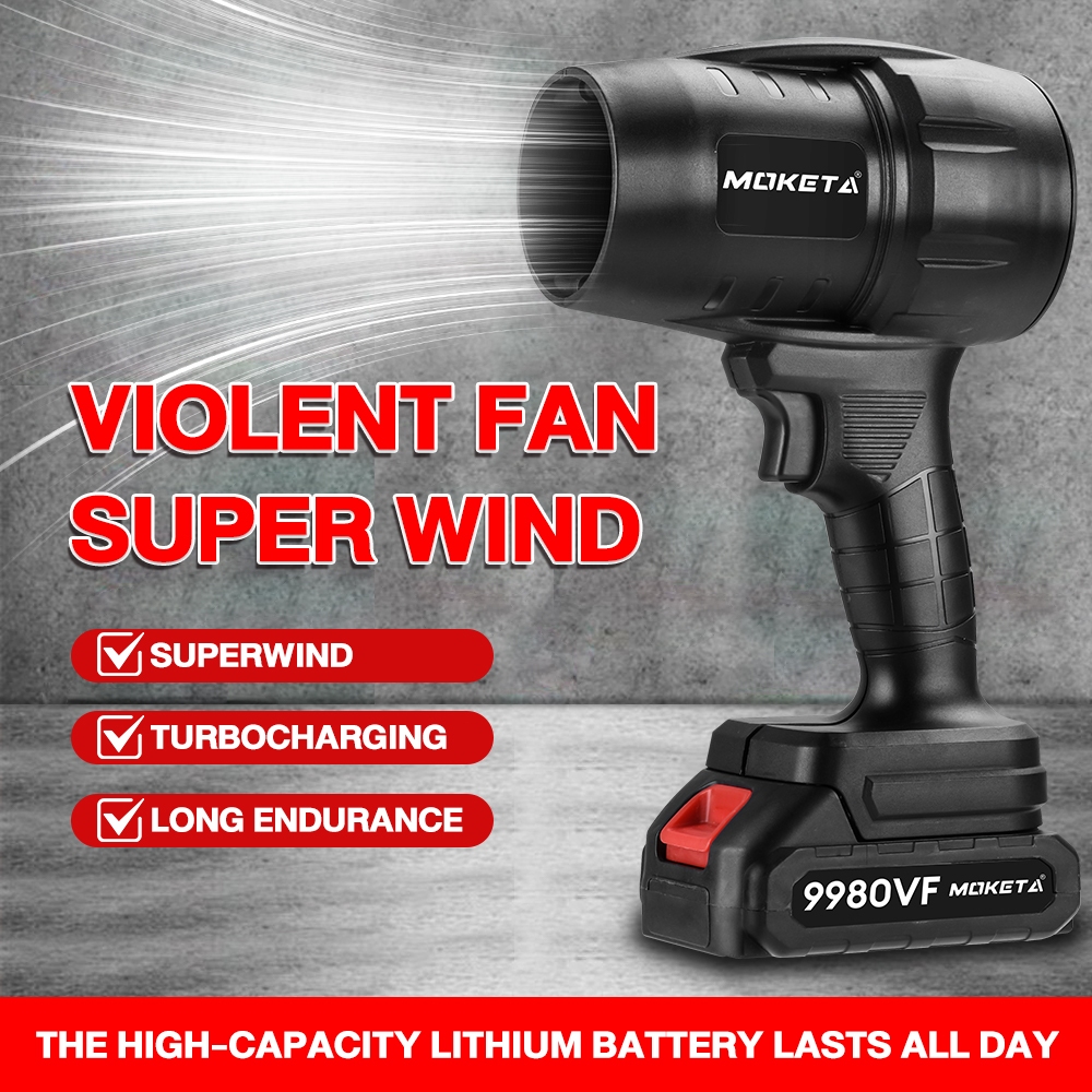 MOKETA 30V Turbostorm Handheld hurricane snow blower Dust blower Water ...