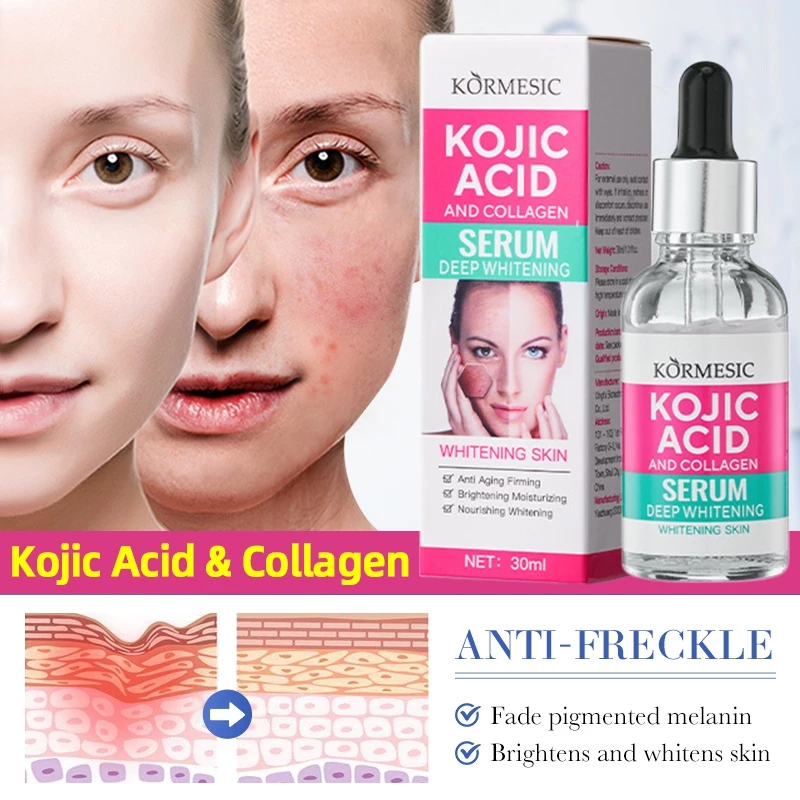 Kojic Acid Collagen Serum Melasma Remover Whitening Moisturizing ...