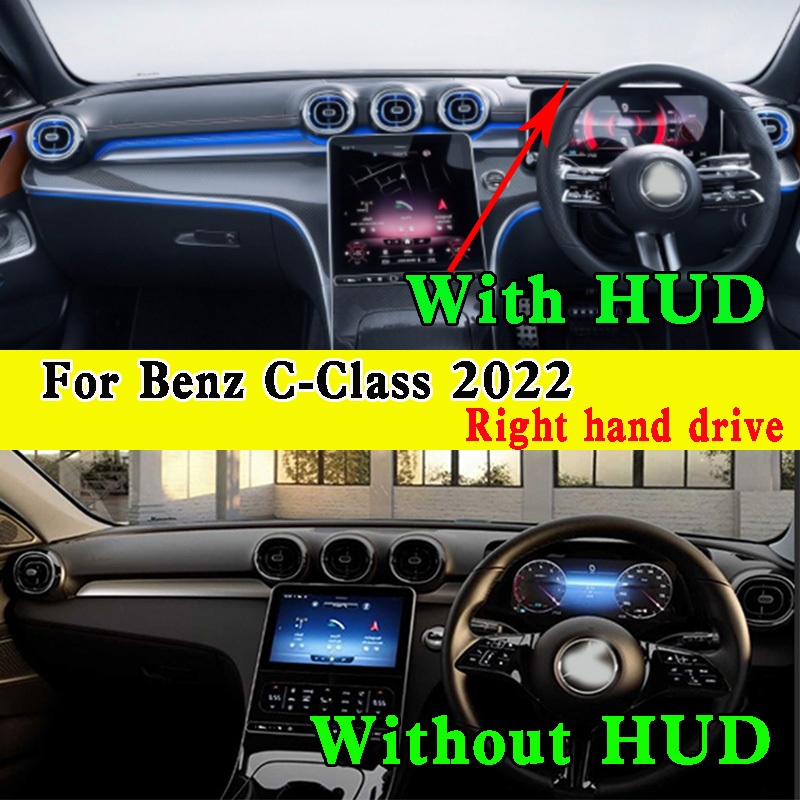 For Benz C-Class W206 C260L C200 Dashmat Dashboard Cover Instrument Panel Sunscreen Pad ...