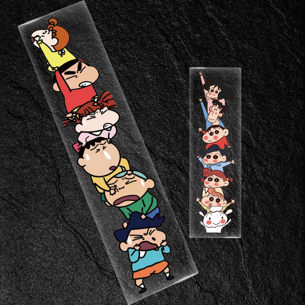 Cartoon Cartoon Anime Crayon Shin-Chan Sticker Vertical Strip Vertical ...