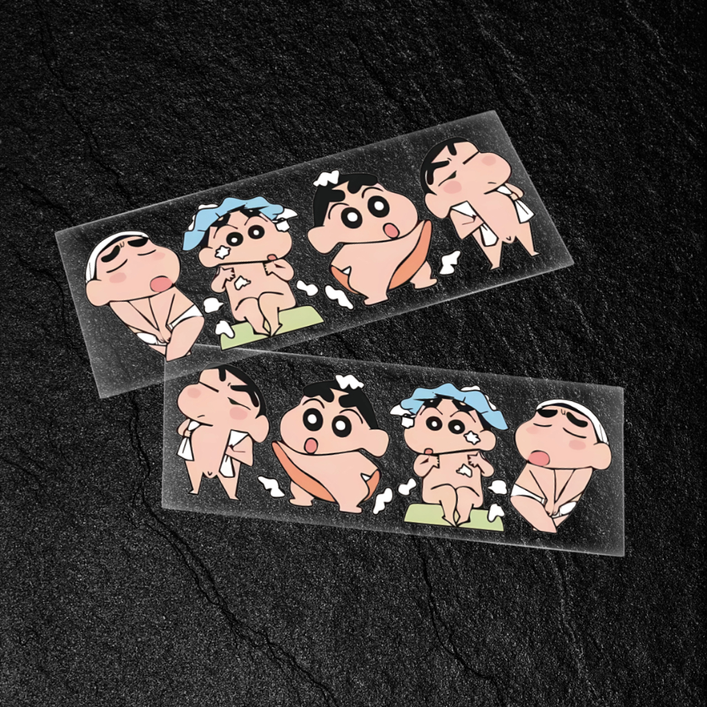 Crayon Shin-Chan Dancing Ballet Cartoon Funny Funny Cute Stickers ...