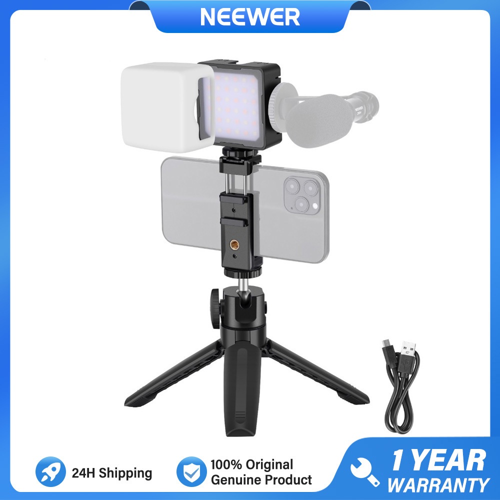NEEWER LED Light Vlogging Video Kit CM14 | Shopee Malaysia
