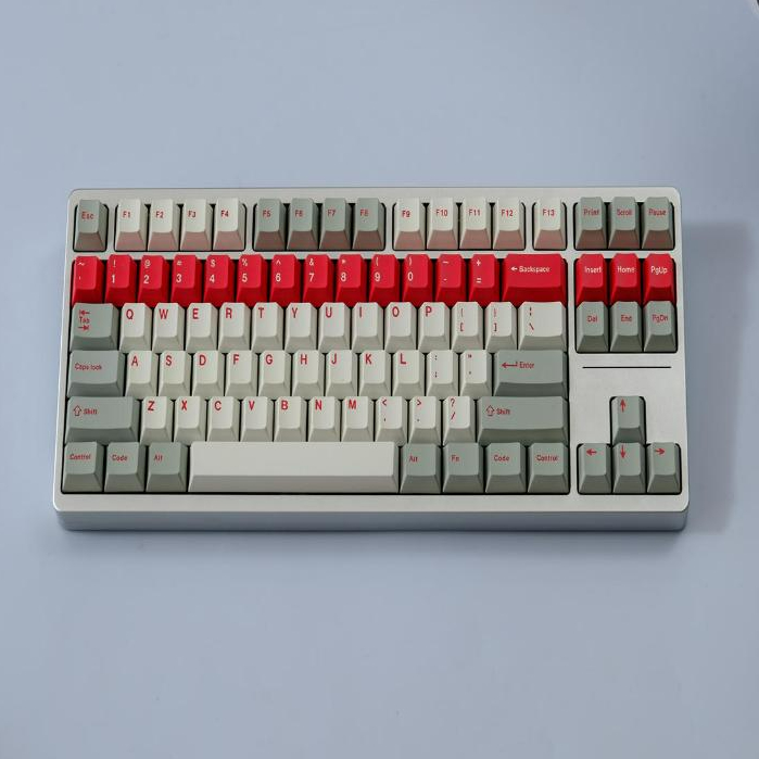 GMK Red Alert Keycap Set 146 Key PBT Keyboard Cap Cherry Profile game ...