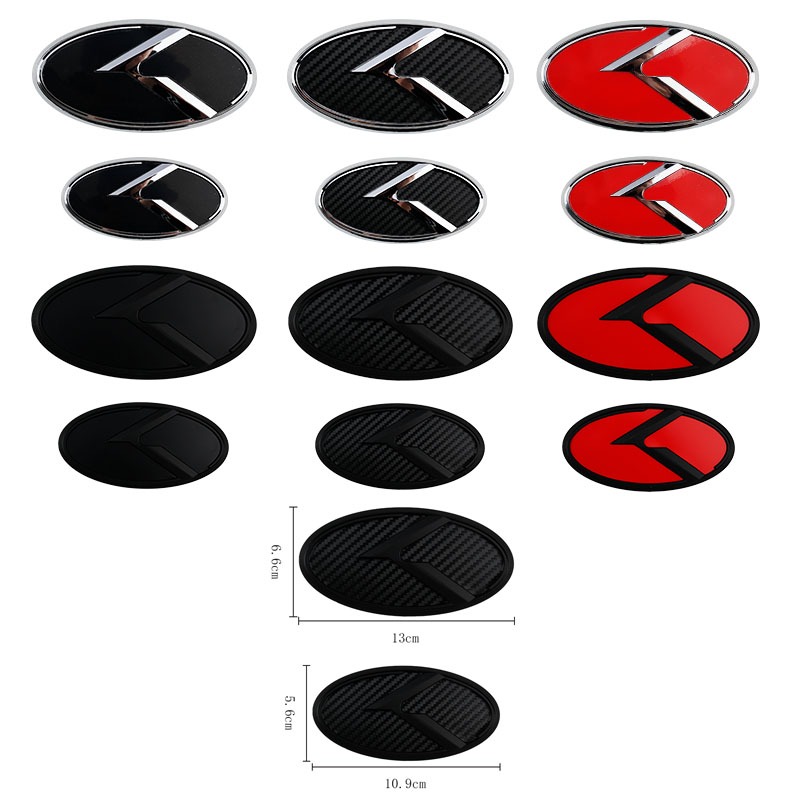 Applicable to Kia K5 front and rear logo modification; K logo sticker ...
