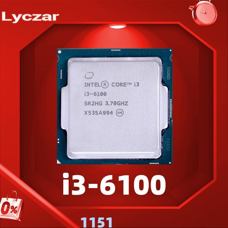 Intel Core i3 6100 Processor LGA 1151 3.7GHz 3M Cache Dual-Core 51W Lyczar Desktop CPU | Shopee ...