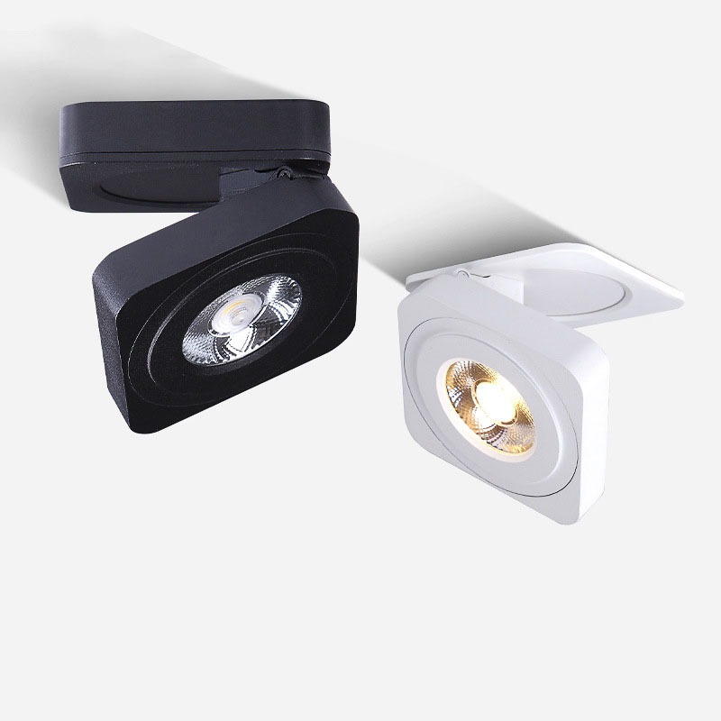 Square 7W 10W LED Ceiling Spotlight Surface Mounted Lighting Fixtures ...