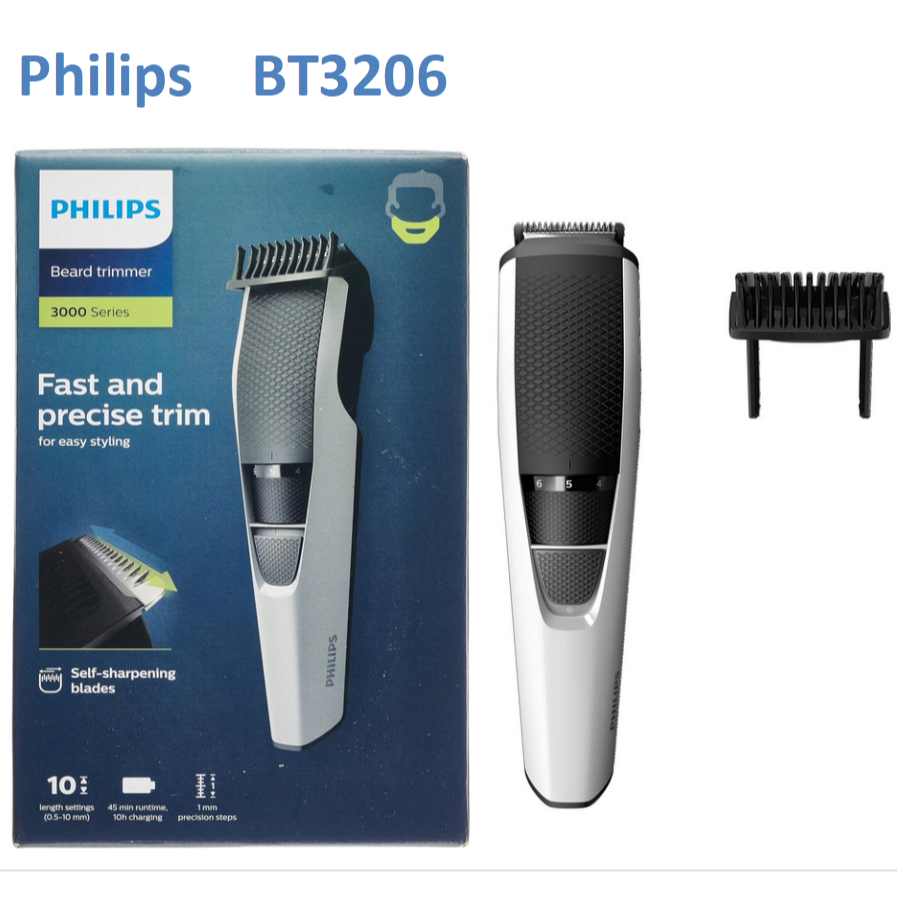 [Opened Box,New Product] Philips BT3206 Cordless Beard Trimmer Series ...