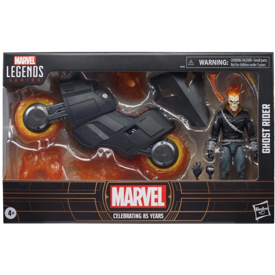 Hasbro Marvel Legends 85th Anniversary Ghost Rider Motorcycle Set 6 ...