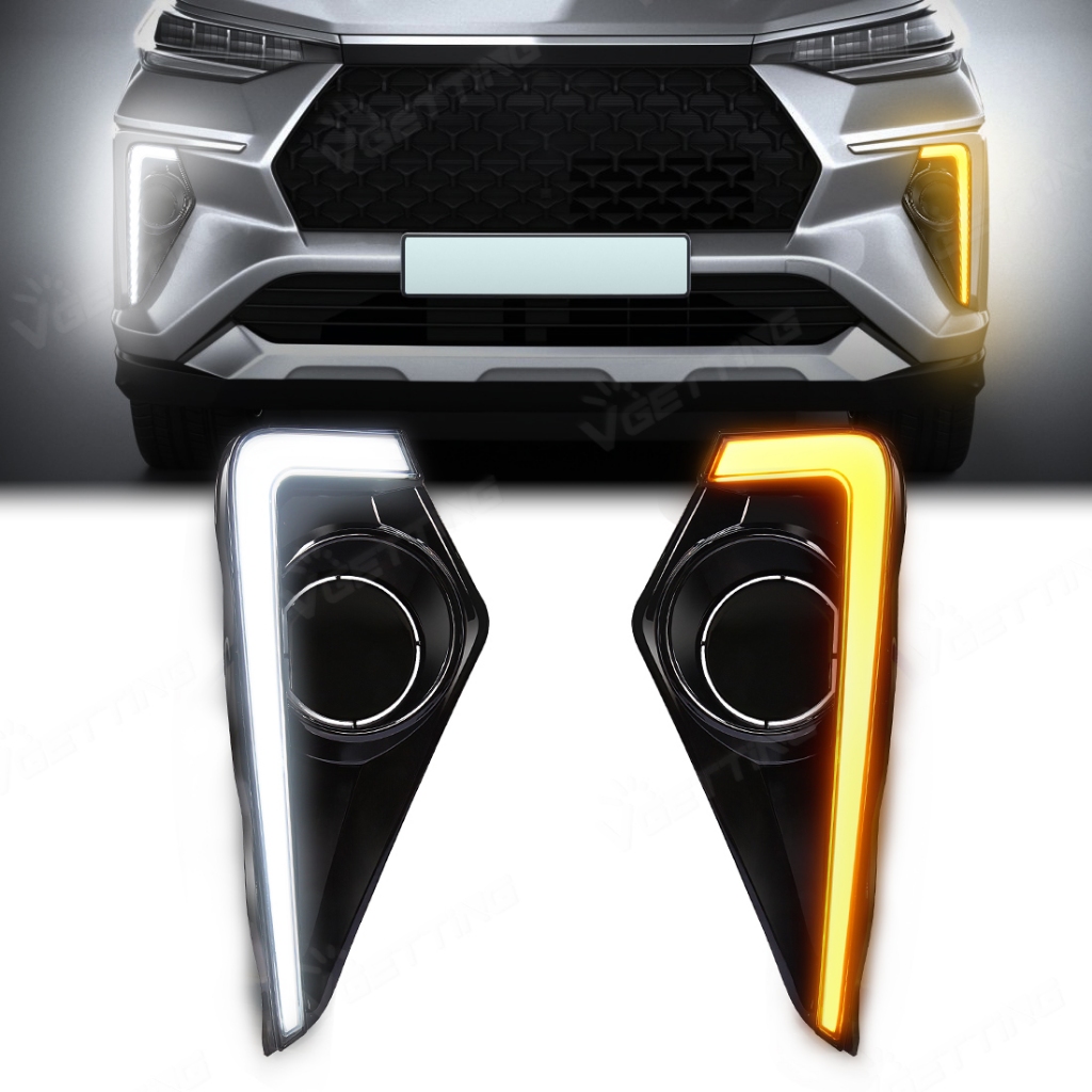 2PCS LED Daytime Running Light untuk Toyota Veloz 2021 2022 2023 2024 ...