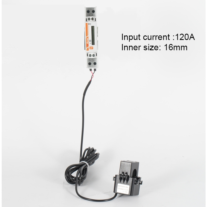 Acrel ADL200N Din-rail Single Phase Energy Meter with Split-core CT 80A ...