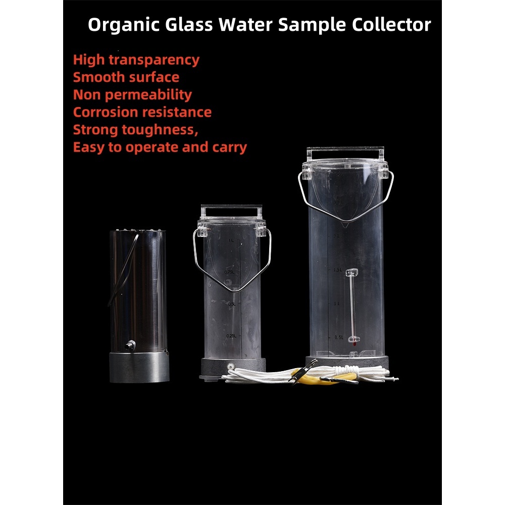 Organic Glass Water Sample Collector Water Quality Sampler Deep Water ...