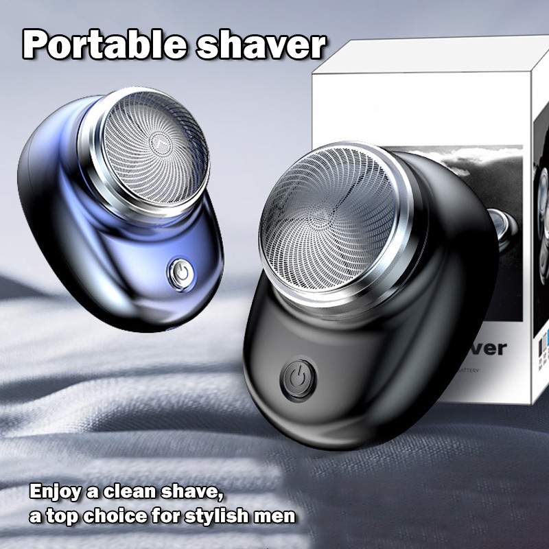 Mini Electric Shaver Portable Travel Electric Razor For Men Digital ...