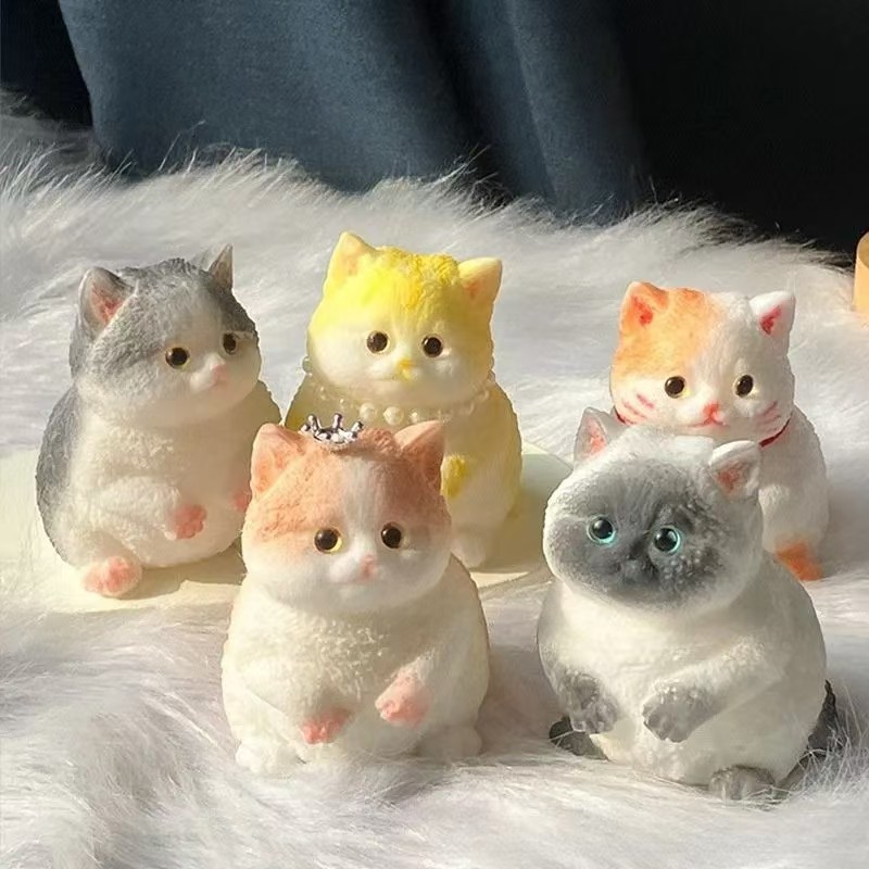 Cute cat Slow Rising Squishy party gift table decoration | Shopee Malaysia