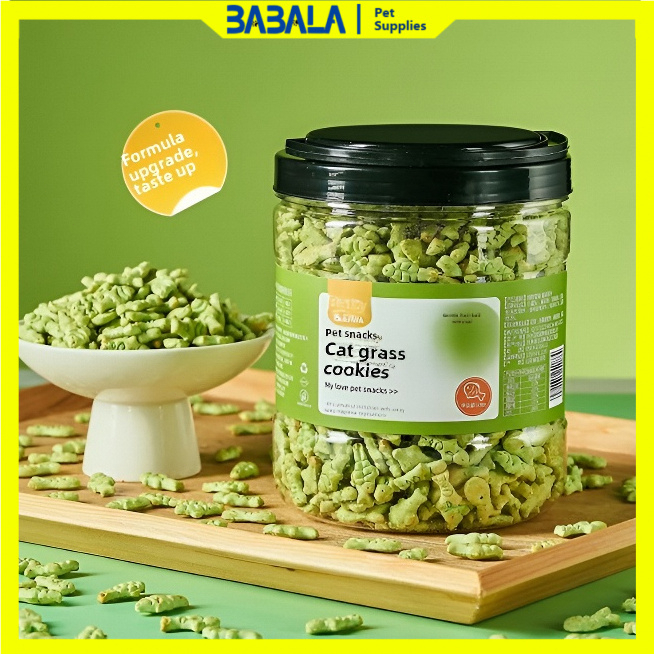Cat Biscuit Pet Biscuit Snack Cat Mint Catnip Biskut Kucing 500G（BABALA ...
