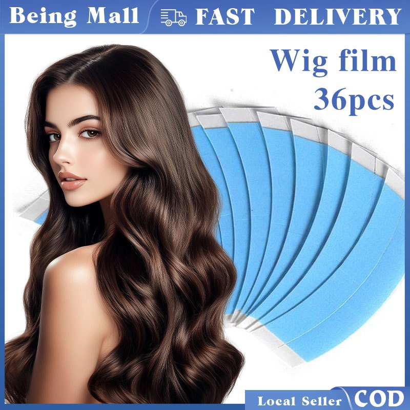 36Pcs Wig Tape Super Tape Waterproof Lace Front Wig Tape Wige Film Wig ...