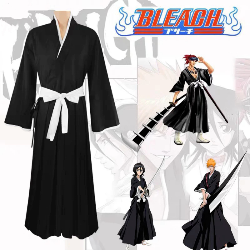 The cosplay costume of Ichigo Kurosaki from "BLEACH", a traditional ...