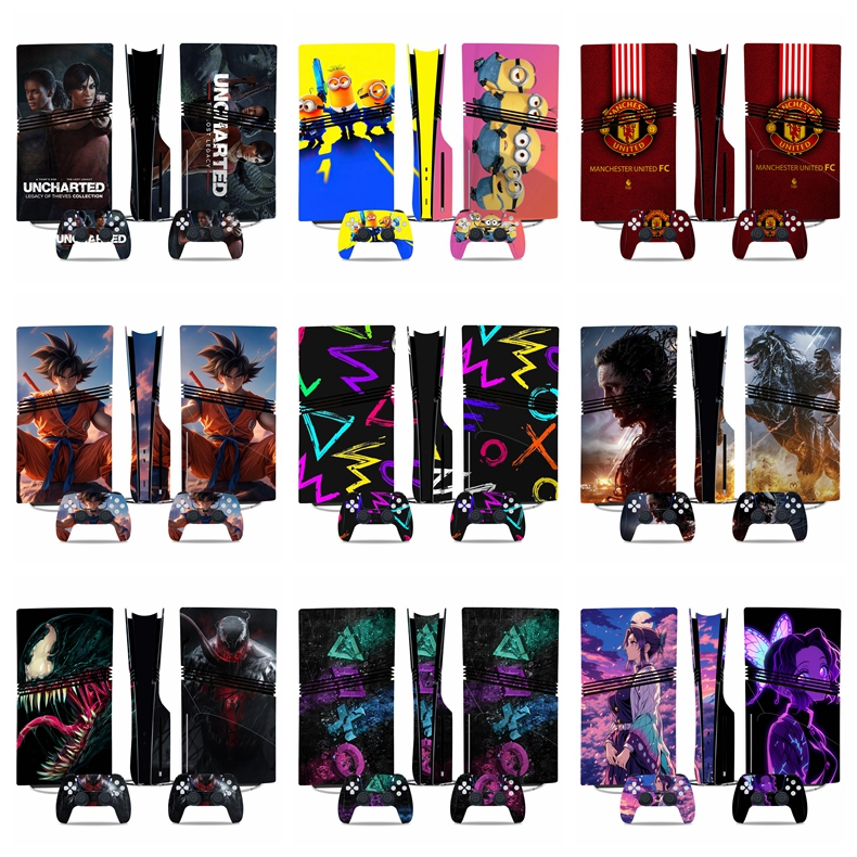 38 Colors Skin Sticker Compatible with Sony Playstation 5 Pro Disc ...