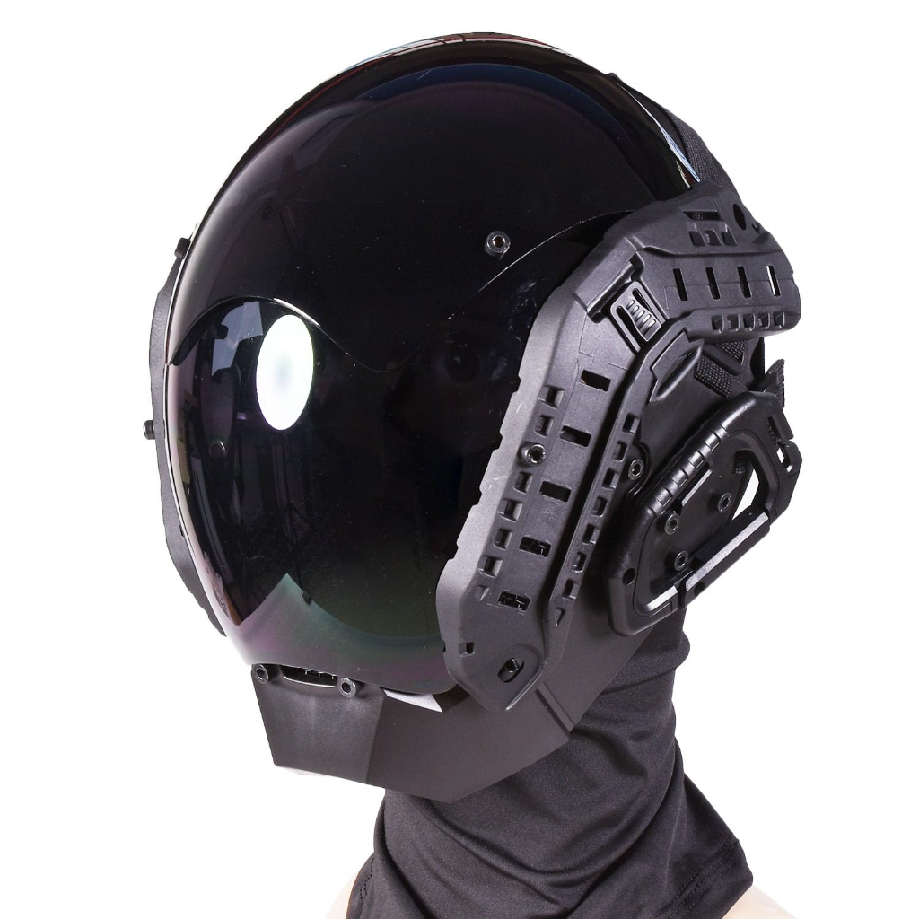 cyberpunk Mask Cosplay, Gothic Helmet Mask, Futuristic Punk Techwear ...