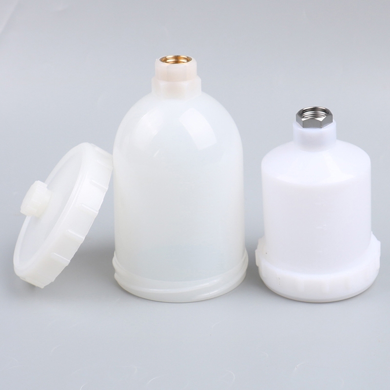 125/250ML Plastic Spray Paint Cup Sprayer Cup Air Gravity Feed Paint ...