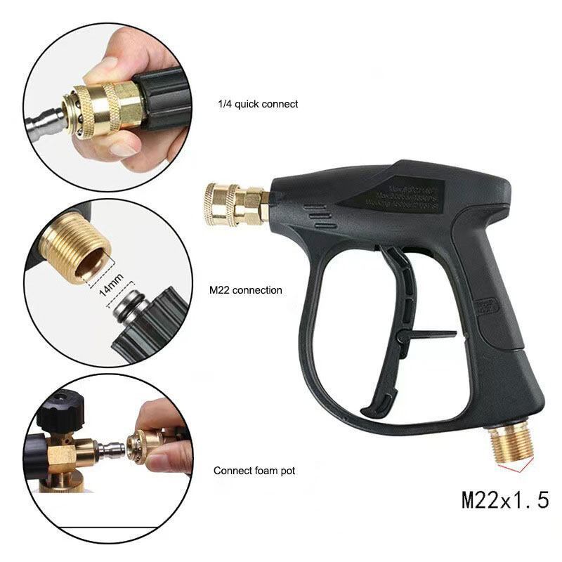 M22-14 High Pressure Copper Spary Washer Water Jet 1/4 Quick Connect ...