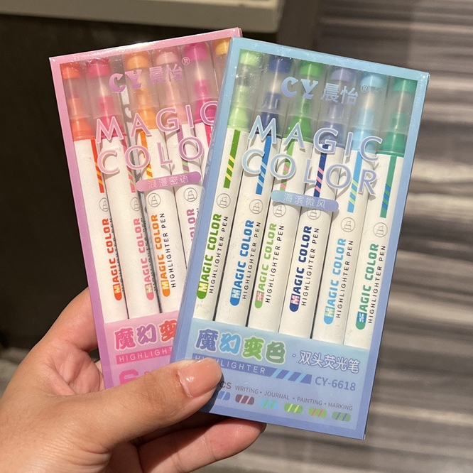 Magical Color Changing Stacking Highlighter Ins Style High Beauty Girl ...